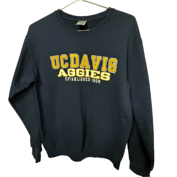 Jerzees | Shirts | Vintage Uc Davis University Aggies Navy Blue Mens S ...
